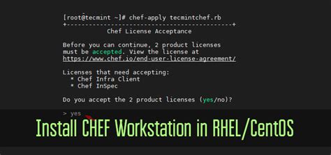 How To Install CHEF Workstation In RHEL And CentOS
