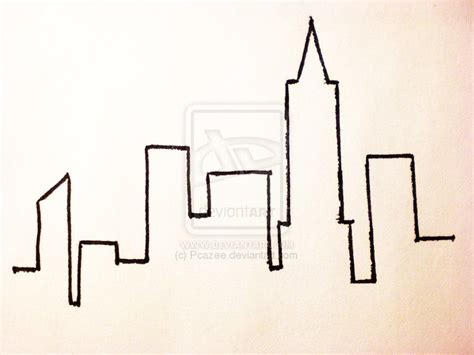 New York City Easy Drawing At Getdrawings Free Download