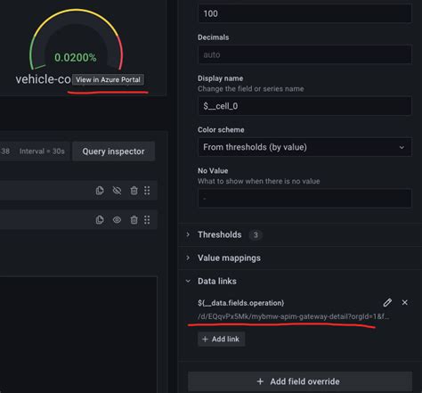 Switch Appinsights To Logs The Data Links Does Not Work · Issue 37384 · Grafanagrafana · Github
