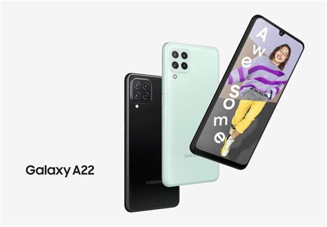 Смартфон Samsung Galaxy A22 4/128Gb Black (SM-A225FZKGSEK) купить ...