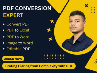 Converted Your Pdf Into Word Excel Or Anything You Want Upwork