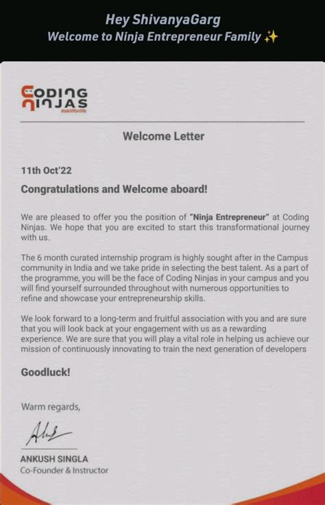 shivanya garg on linkedin coding entrepreneurs team codingninjas connections entrepreneur…