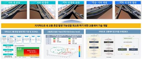 지하도로 진입 차량 우회 유도 등 차단 ··· 교통제어 알고리즘 프레임워크 개발건설기술신문