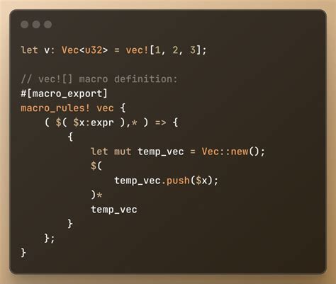 victor gabaldon on linkedin rust 🦀 macros enable us to generate code