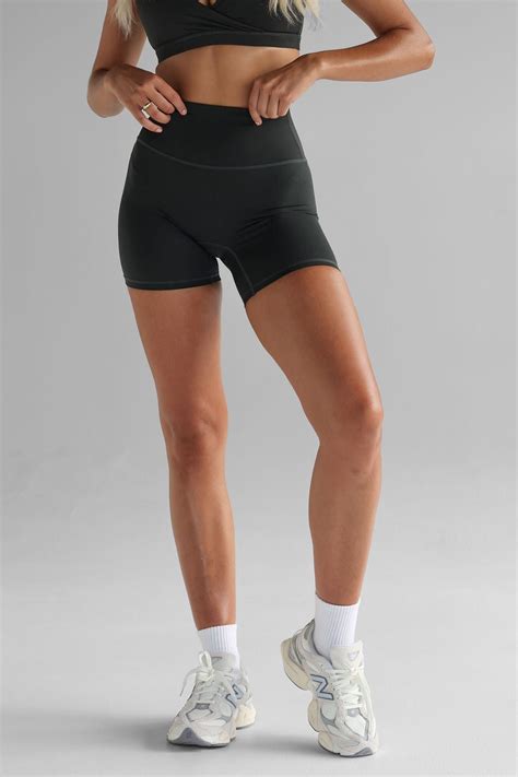 Sculpt Bike Shorts Navy High Waisted Squat Proof 5 Star Rated