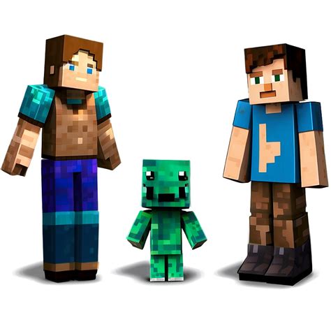 [300 ] Minecraft Characters Png Images