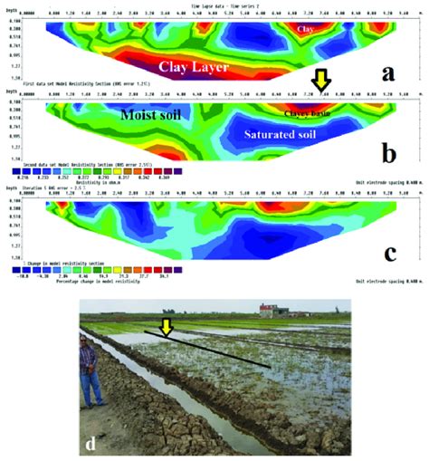 Ert Models Conducted At Farm C Along The Same Profile In A November Download Scientific