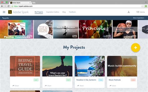 Adobe Debuts Spark A Suite Of Mobile And Web Tools That Lets Anyone
