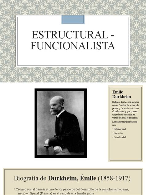 Estructural Funcionalista Pdf Ciencias Del Comportamiento