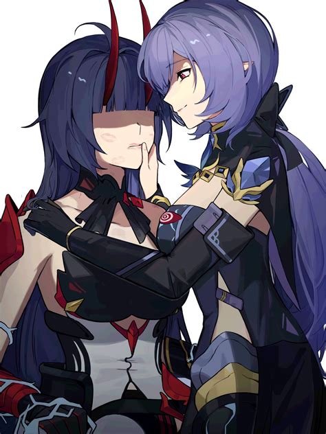 Raiden Mei Elysia Raiden Mei Elysia And Herrscher Of Corruption