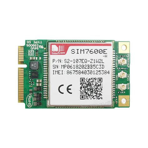 SIMCom SIM7600E H Cat 4 MiniPCIe Cellular Wireless Communication 4G LTE Module SIM7600E Alibaba Com