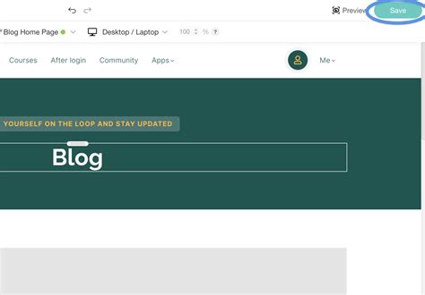 How To Create A Blog On Learnworlds