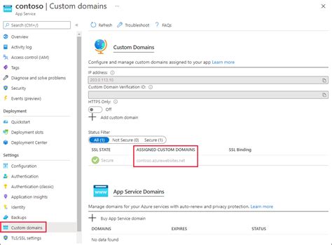 Integrate Azure Dns With Your Azure Resources Azure Dns Microsoft Learn