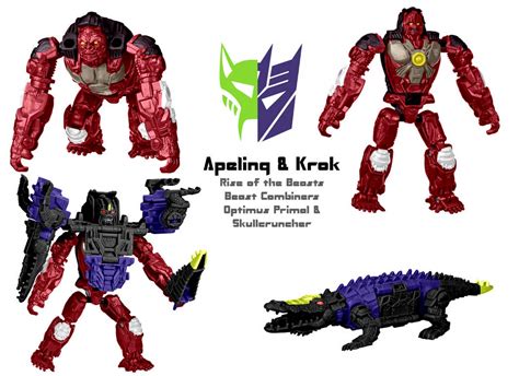 Rotb Beast Combiners Apelinq And Krok By Jamo 02 On Deviantart