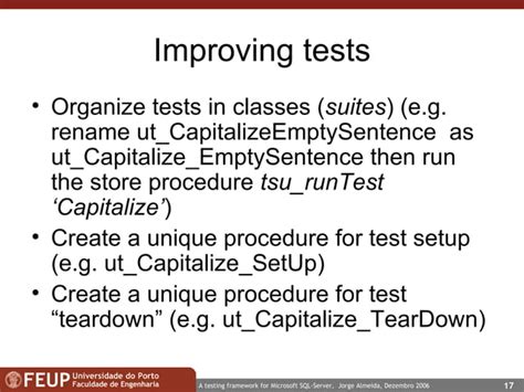 A Testing Framework For Microsoft Sql Server Ppt A Testing Framework For Microsoft Sql Server Ppt
