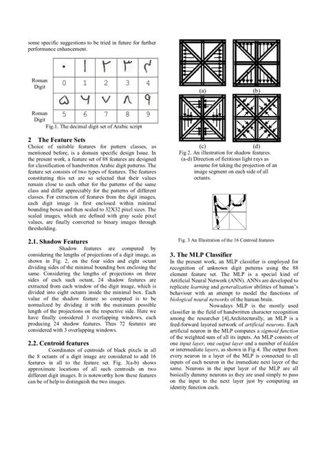 Handwritten Arabic Numeral Recognition Using A Multi Layer Perceptron