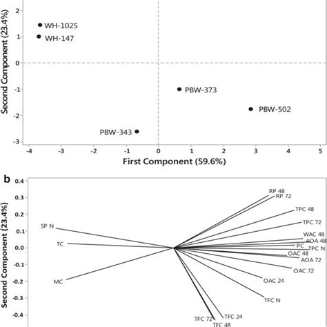 A Principal Component Analysis Score Plot Of First Principal Component
