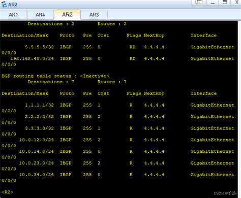 华为ensp之isis，ospf，bgp联动多层网络路由同步问题导致的流量回切丢包 bgp协议 丢包 csdn博客