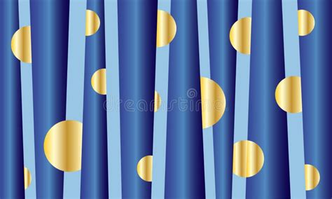 Abstract Background With Geometric Shapes Composition Of Rectangles And Circles Stock Vector