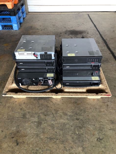 Lot Of 8 Apc Battery Backup Power Supplies Surplus Marketplace