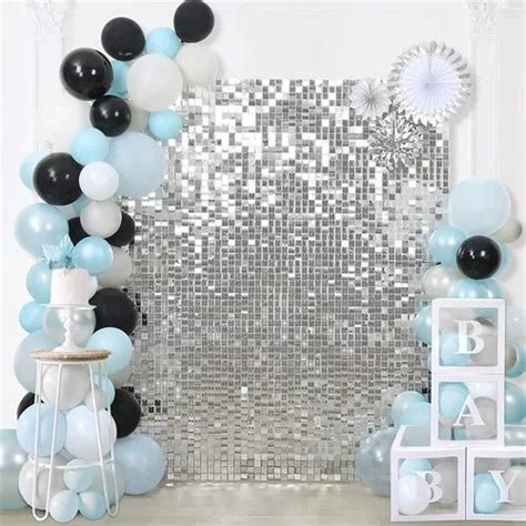 Silver Event Sequin Backdrop Panel For Indoor At ₹ 350piece In