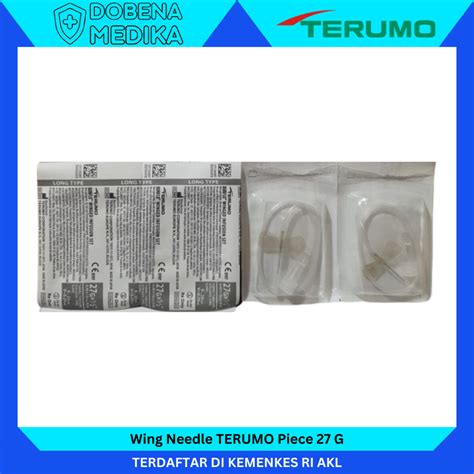 Jual Terumo Wing Needle Set 27 G Shopee Indonesia