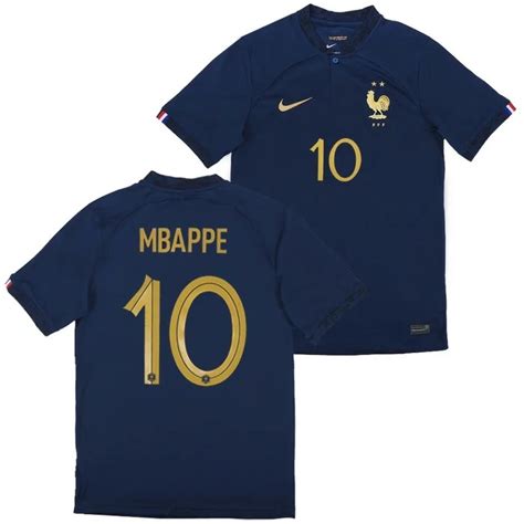 【未使用】w杯新品フランス代表home決勝戦着用ユニフォーム 2022カタールワールドカップ キリアン・エムバペ選手仕様エンバぺ ムバッ