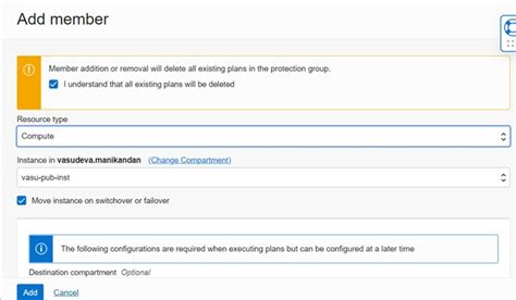 使用完整堆疊災害復原在 Oci 區域之間移動虛擬機器