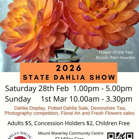 2026 State Dahlia Show Mmdhs