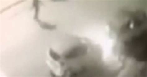 Cars Explode Into Flames As Hooded Figure Lobs Object In Mystery Arson