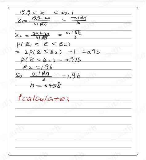 Solved 1 Given A Normal Random Variable X With A Mean Of 20 A