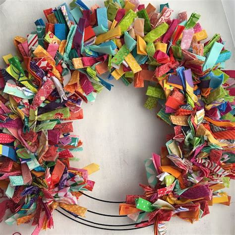 How To Make A Rag Wreath Artofit