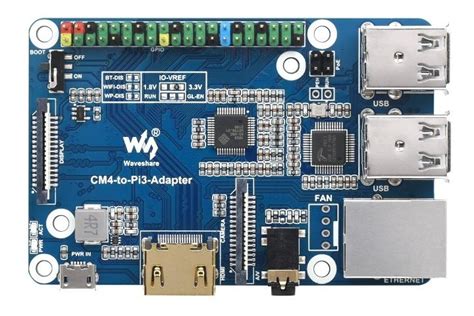 Плата розширення Raspberry Pi Cm4 до Pi 3b купити на Uav Україна