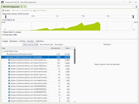 A Unit Of Profiling Makes The Allocations Go Away Visual Studio Blog