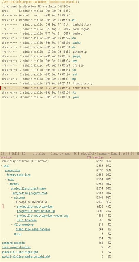 projectile is still very slow over tramp · issue 1232 · bbatsov projectile · github