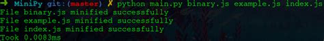 Github Szymonszoldra Minipy Simple Javascript Minifier Written In Python