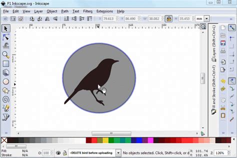 Inkscape Vector Tutorials 5 Path Intersection