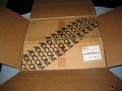 Adcom Gfp 750 Pre Amp With Blue Board Us Made With Original Box Remote Manual Photo 2420760