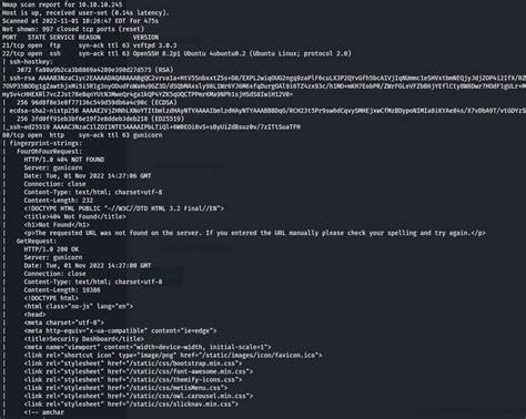 Linux Easy Htb Cap Initial Nmap Scan Reveals Open Ports By