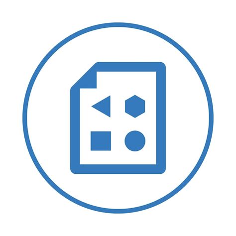 premium vector variability variety big data icon blue color design