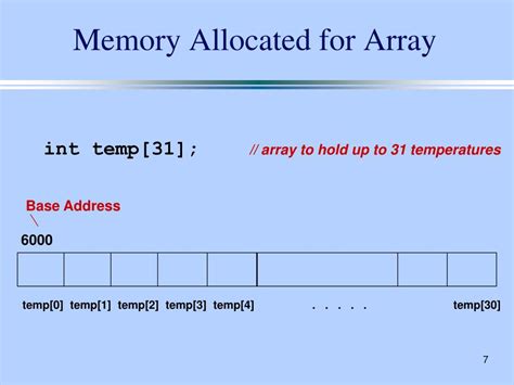 PPT Techniques Of Programming CSCI Lecture Arrays II PowerPoint Presentation ID