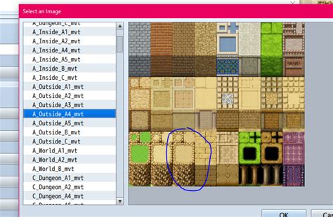 tiles not showing up even though they re added rpg maker forums