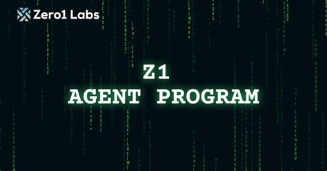 ERROR Disruption Detected Z1 Agent Program Zero1 Labs
