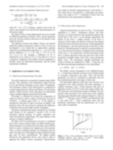 Solution Characterization Of Paste Extrudable Explosives Using A