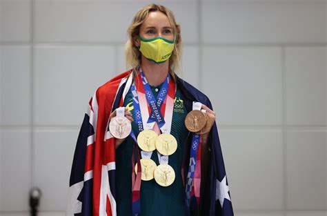 Australias Emma Mckeon Is 2nd Woman To Win 7 Olympic Medals Popsugar