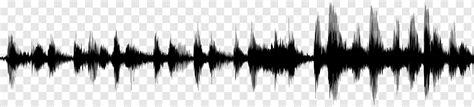 Digital Audio Sound Wave Sound Wave Monochrome Sound Audio Signal Png PNGWing