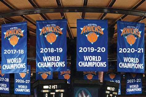 Knicks Championship Banner