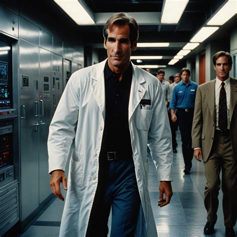 Quantum Leap Series With Young Scott Bakula As Dr Sam Beckett Stepping
