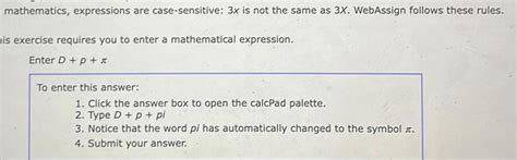 [answered] mathematics expressions are case sensitive 3x is not the