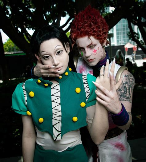 Hisoka X Illumi Cosplay Hisollu Illumi Hxh Cosplay Illumi Zoldyck